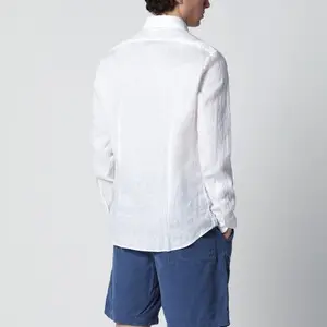 XACUS Tailor Fit Linen Shirt - White