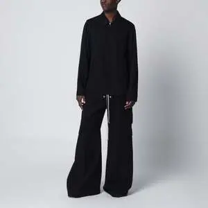 Rick Owens Zip-up Wool Shirt Jacket