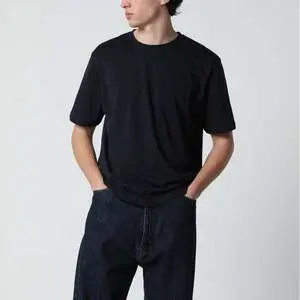 Studio Nicholson Bric T-shirt Regular Fit - Blue