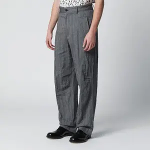 Dries Van Noten Herringbone Trousers