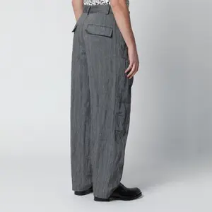 Dries Van Noten Herringbone Trousers