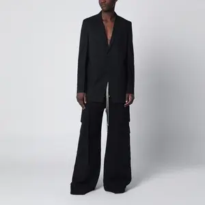 Rick Owens Double Cargo Jumbo Bela Trousers