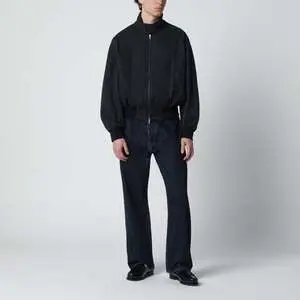 Studio Nicholson Cotton-blend Bomber Jacket - Blue