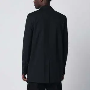Rick Owens Single-breasted Wool Jacket
