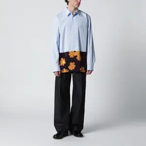 Dries Van Noten Shirt With Floral Insert