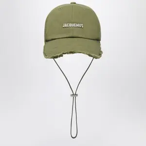 Jacquemus La Casquette Artichaut Cotton Cap - Green