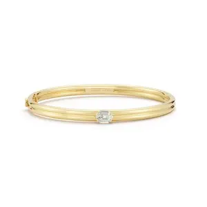 JEMMA WYNNE Forme Diamond Hexagon Cuff