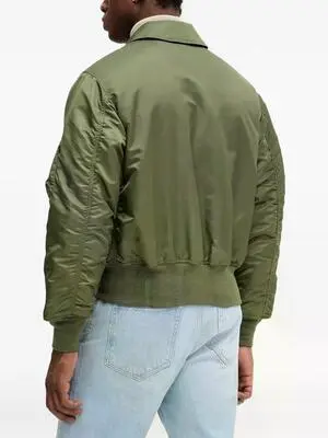 Alpha Industries Logo Patch Zip Jacket