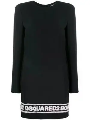 Dsquared2 Logo Hem Dress