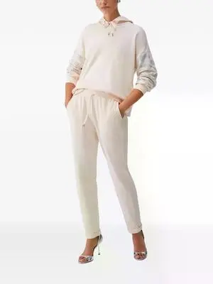 Liu Jo Elasticated Drawstring Trousers - Neutrals