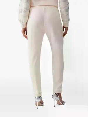 Liu Jo Elasticated Drawstring Trousers - Neutrals