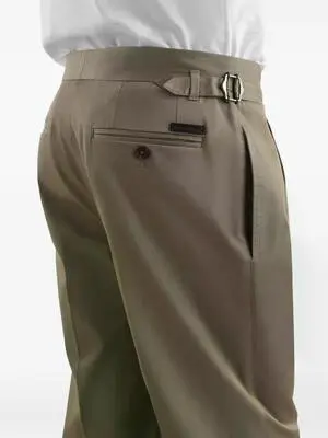 Dolce & Gabbana Pleated Buckle Trousers