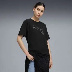 PUMA Bedazzled Relaxed T-shirt - Black