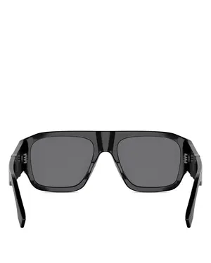 Fendi Diagonal Square Sunglasses, 54mm