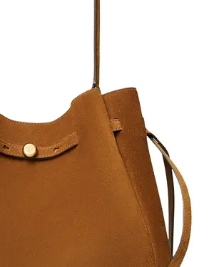 Tory Burch Large Suede Hobo Bag