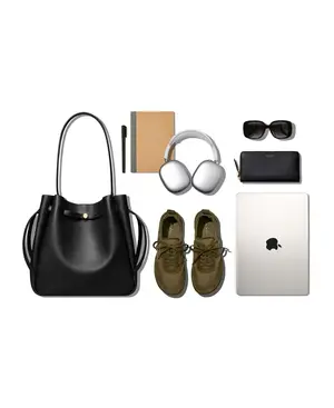 Tory Burch Large Suede Hobo Bag
