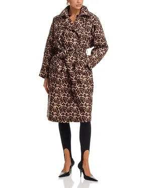 Women's Leopard Print Coats