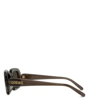 Loewe Rectangular Sunglasses, 51mm