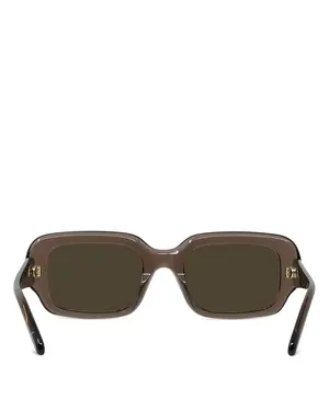 Loewe Rectangular Sunglasses, 51mm