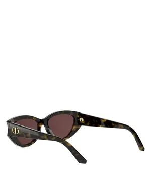 Dior Oval Sunglasses, 53mm