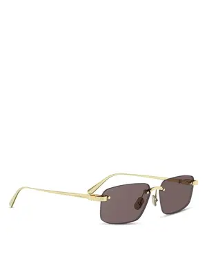 Dior Rectangular Sunglasses, 59mm