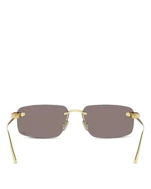 Dior Rectangular Sunglasses, 59mm