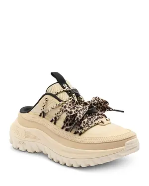 Sorel Callsign Mule Sneakers - Bleached Ceramic Black