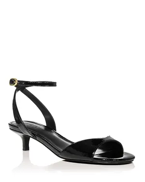 Aqua Livvy Open Toe Sandals - Black