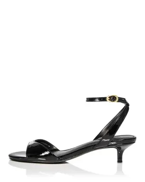 Aqua Livvy Open Toe Sandals - Black