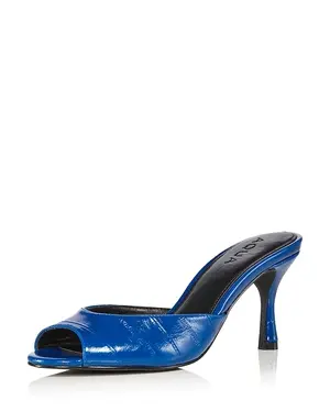 Aqua Shil Leather Sandals - Eel Leather