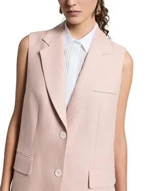 Peserico Single Breasted Blazer Vest