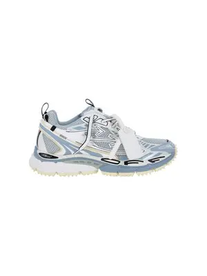 Off-White Be Right Back" Sneakers - Light Blue