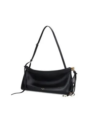 Alaïa Le Click East West Shoulder Bag - Black