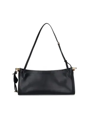 Alaïa Le Click East West Shoulder Bag - Black