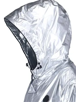Moncler Ylang Hooded Jacket - Silver