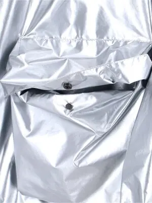 Moncler Ylang Hooded Jacket - Silver
