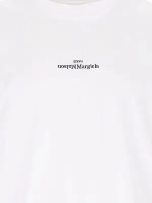MAISON MARGIELA T-shirt "distorted Logo
