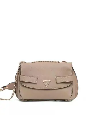 Guess Serenova Chain Strap Satchel - Neutrals