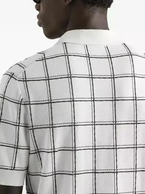 Dolce & Gabbana Checked-pattern Polo Shirt