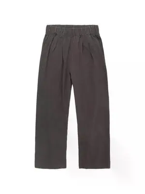 LES TIEN Elastic-waistband Track Pants - Grey