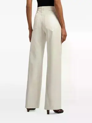 Ralph Lauren Mercer Wide-leg Jeans - Neutrals