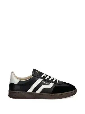 Gant Panelled Low Top Sneakers - Black