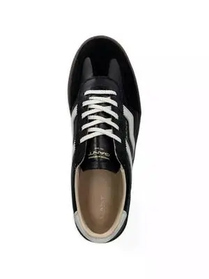 Gant Panelled Low Top Sneakers - Black