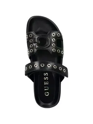 Guess Eyelet Embellished Sandals
