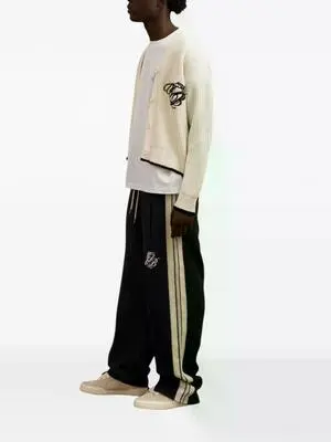 ONLY THE BLIND Logo-stripe Track Pants