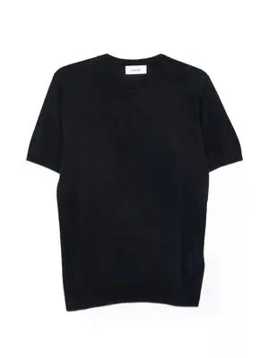 LARDINI Knitted Short-sleeve T-shirt