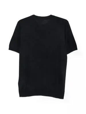LARDINI Knitted Short-sleeve T-shirt