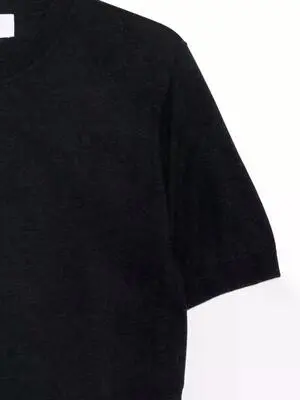 LARDINI Knitted Short-sleeve T-shirt