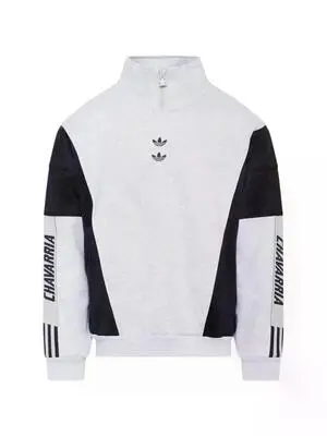 WILLY CHAVARRIA Embroidered High-collar Sweatshirt