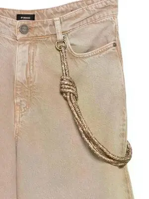 Pinko Crystal-chain Jeans